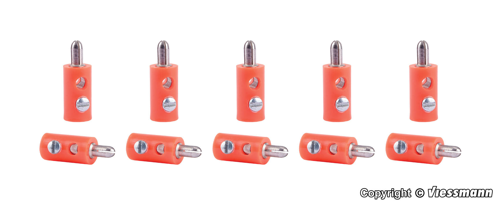 Orange Plugs, 10 Pieces – Westend Trains